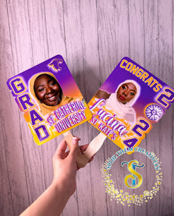 Graduation Hand Fans (4 Pack) – SpoilThemCreatively