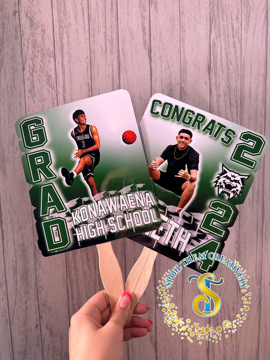Graduation Hand Fans (4 Pack) – SpoilThemCreatively