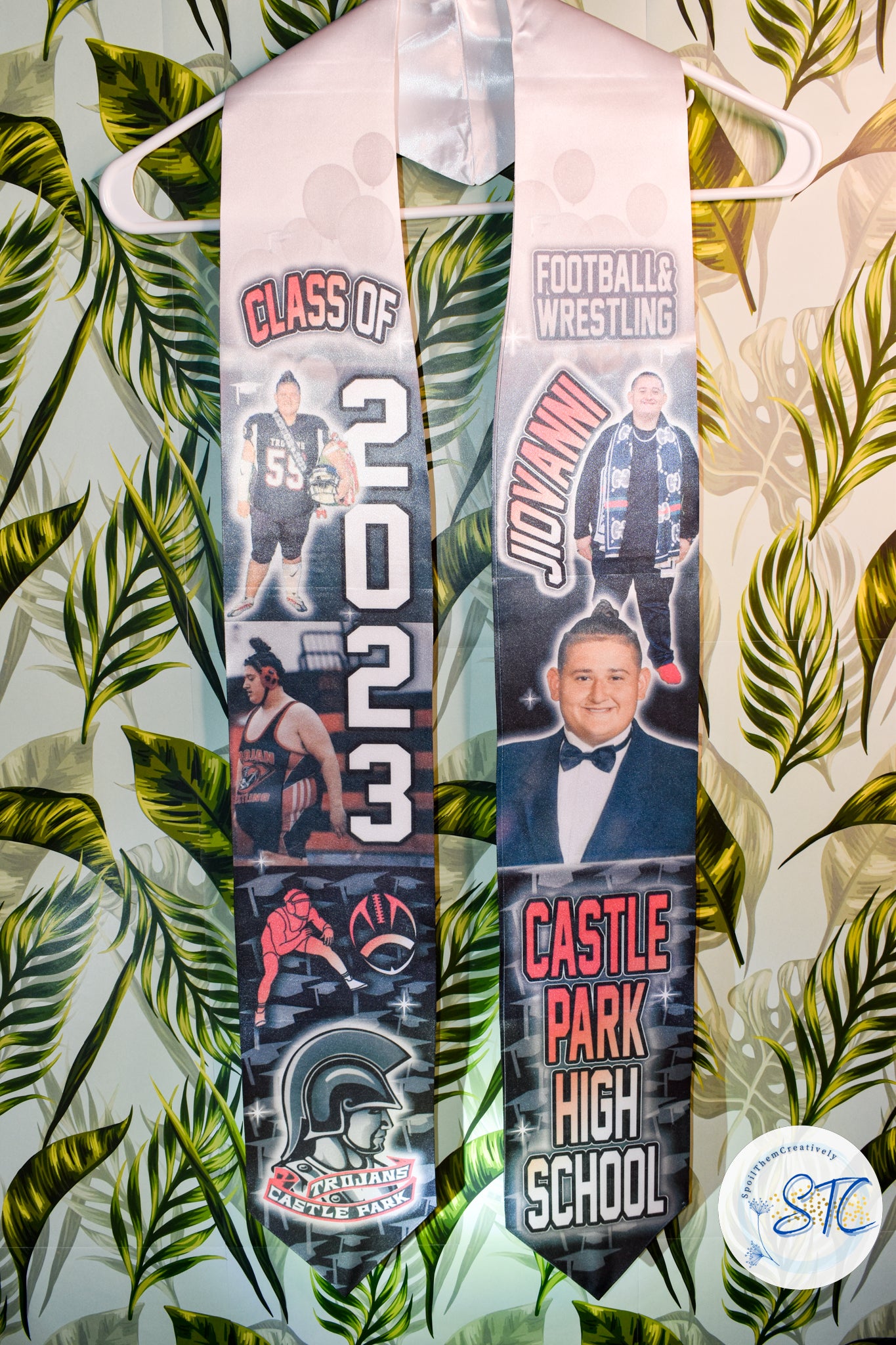 Graduation Stole with 6 Pictures – SpoilThemCreatively