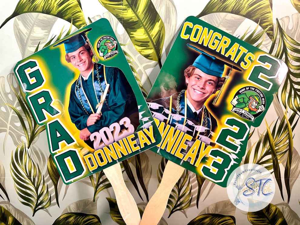 Graduation Hand Fans (4 Pack) – SpoilThemCreatively